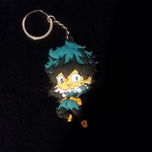 not sure | Accessories | My Hero Academia Izuku Midoriya Deku Keychain ...